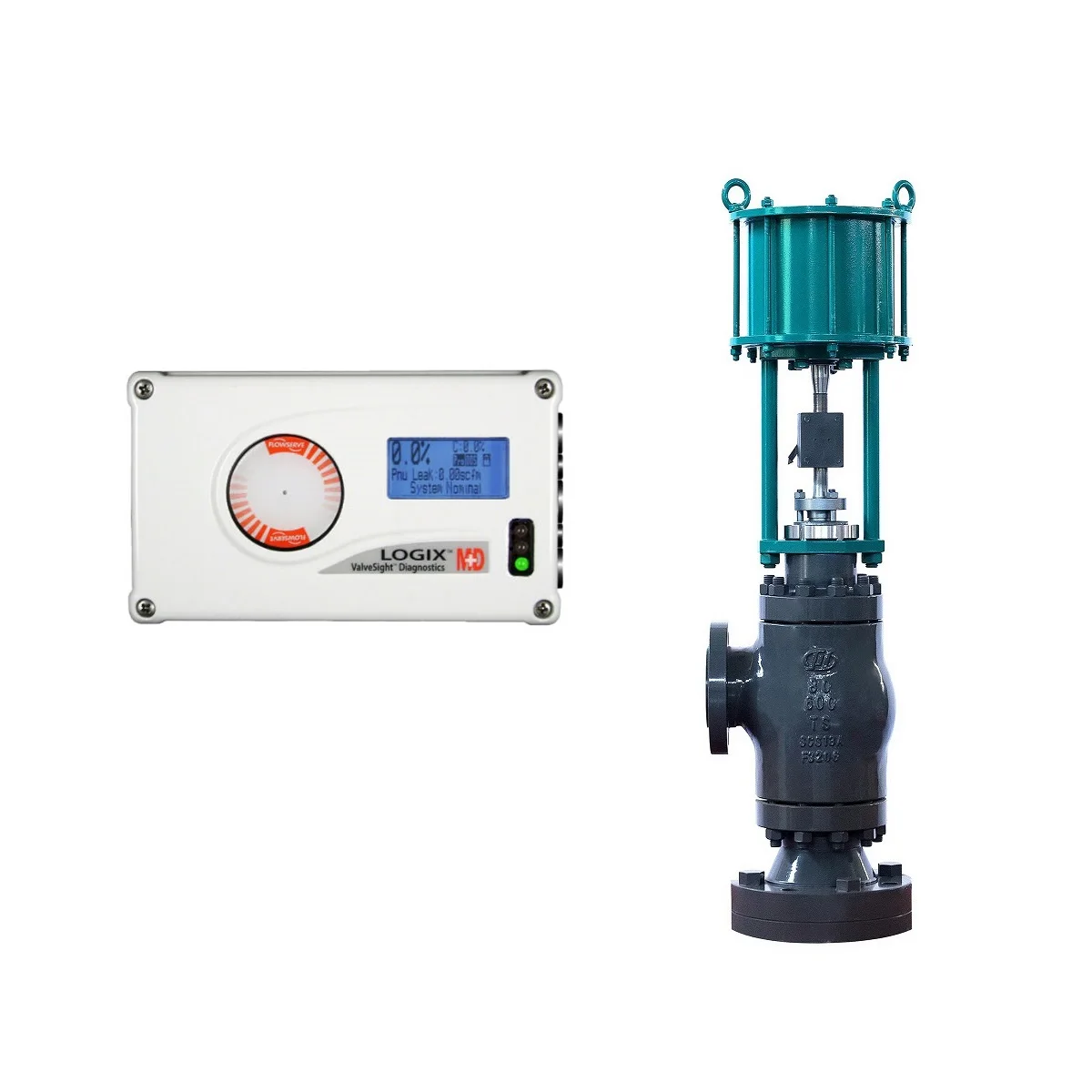 China Brand Control Valve With Flowserve Valve Logix 520md Digital ...