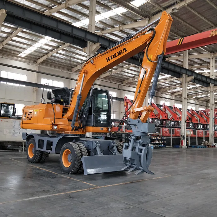 20 Ton Wheeled Excavator Big Wheel Excavator Brand Wheel Excavator - Buy 20t Wheel Excavator ...