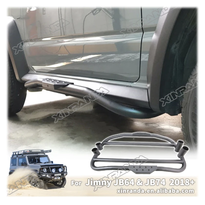 Suzuki Jimny Side Steps Bar Pedal Rock Slider Accessories