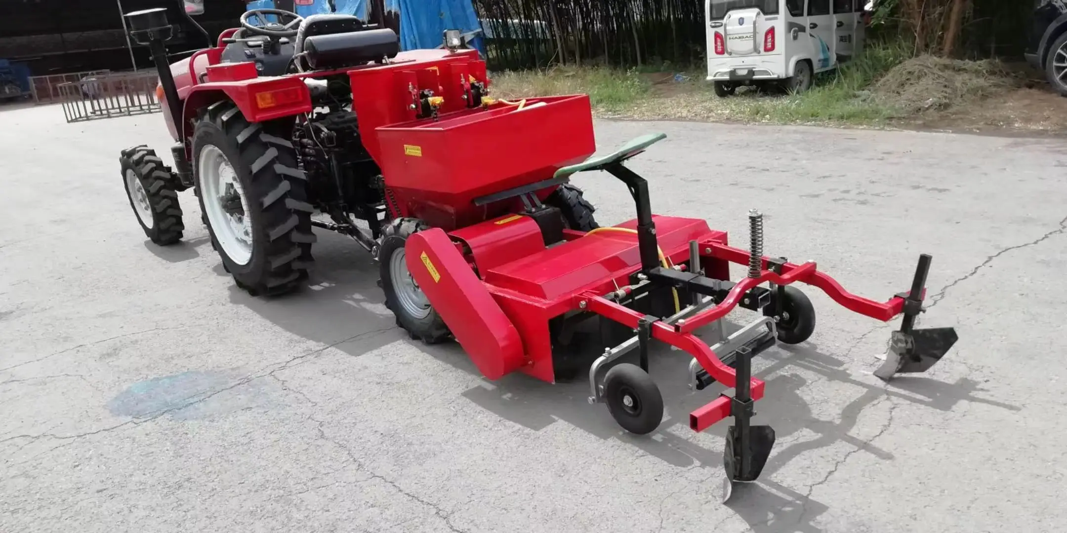 Potato Planting Machine Two Rows Potato Planter Potato Planting Sowing