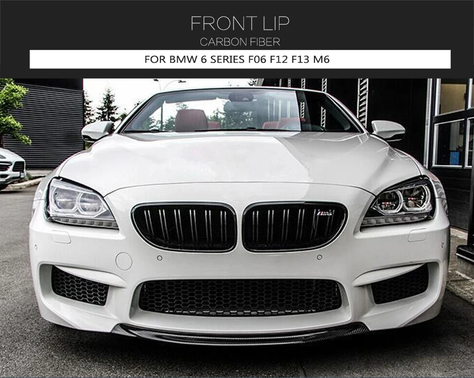 Carbon Fiber M6 Front Spoiler for BMW F06 F12 F13 2013-2018