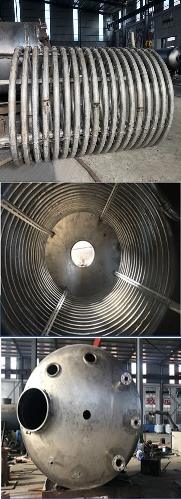 Stainless Steel External Half Pipe Reactor - Buy Reactor,Half Pipe ...