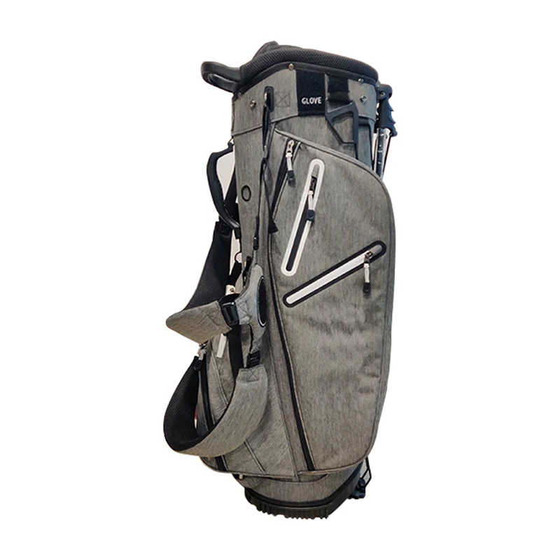 Majestic Dark Grey Canvas Custom Stand Golf Bag - Buy Golf Bag,Golf ...