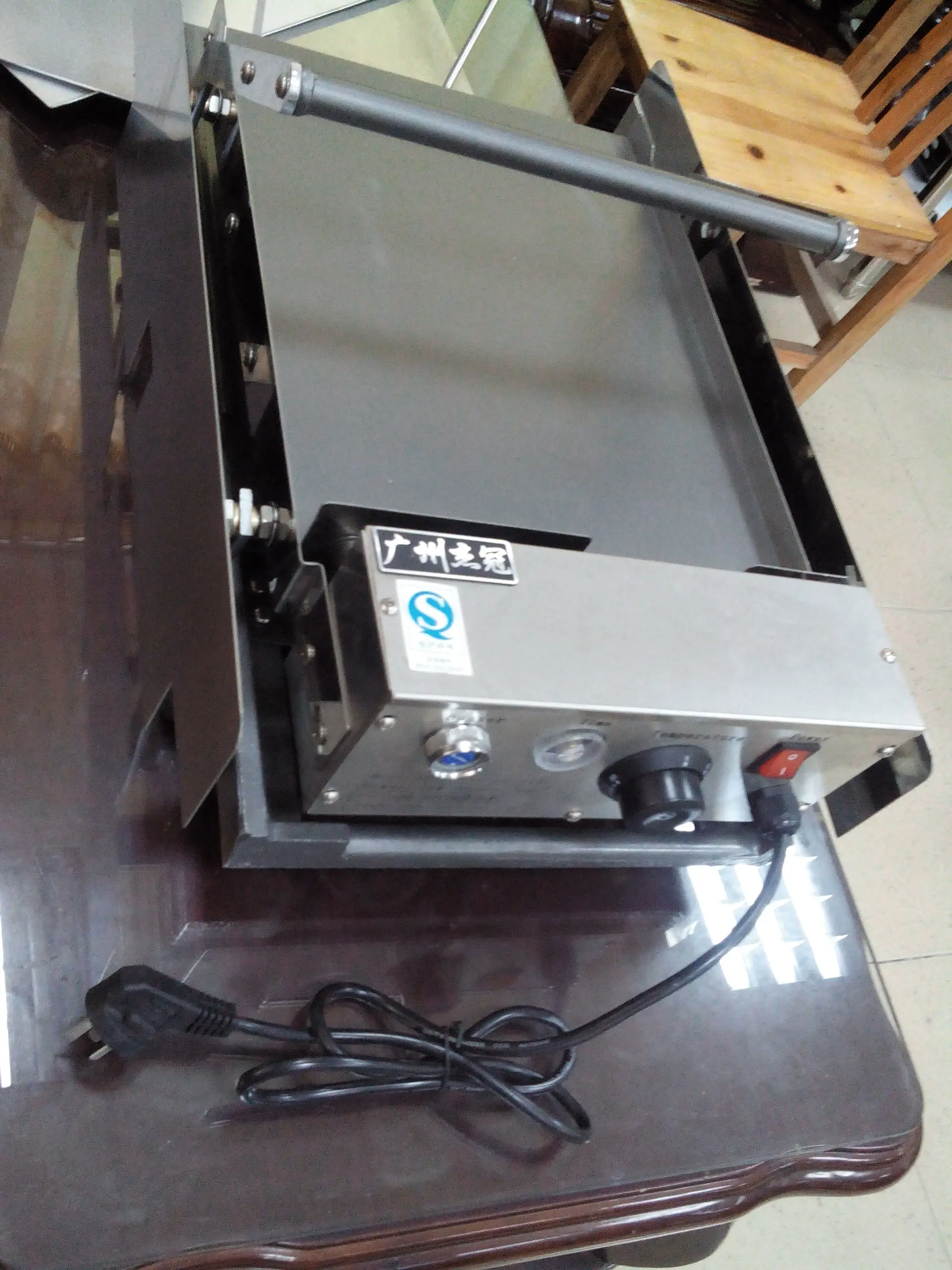 Commercial Kfc Mcdonald's Bake Double Hamburger Machine Desktop ...