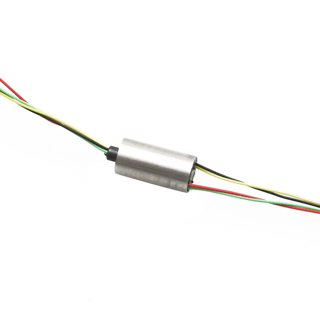 Metal Outer Shell Micro Mini Conductive Slipring Dia.6mm Length 11.8mm ...