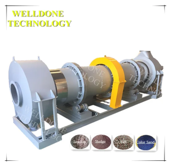 HZG RDF - Efficient Rotary Kiln Dryer for Municipal Waste