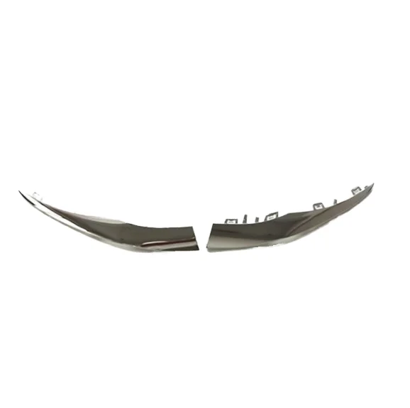 FOR Mercedes Benz W205 C300 2019 Front Bumper Lip Chrome Trim Moulding ...