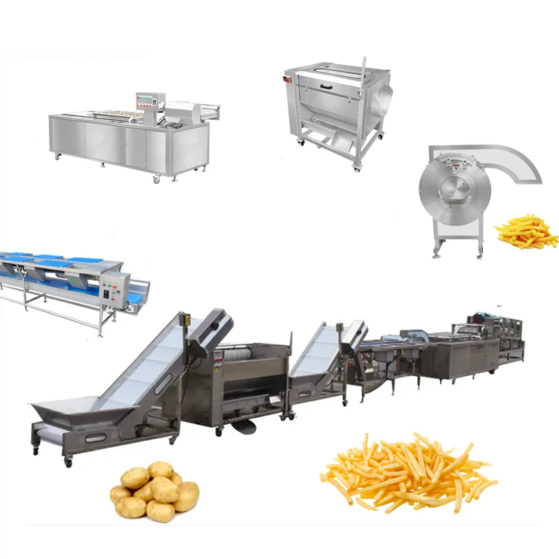 St Industrial Fries Machine Potato Crisps Cutter Machine Slicer Potato ...