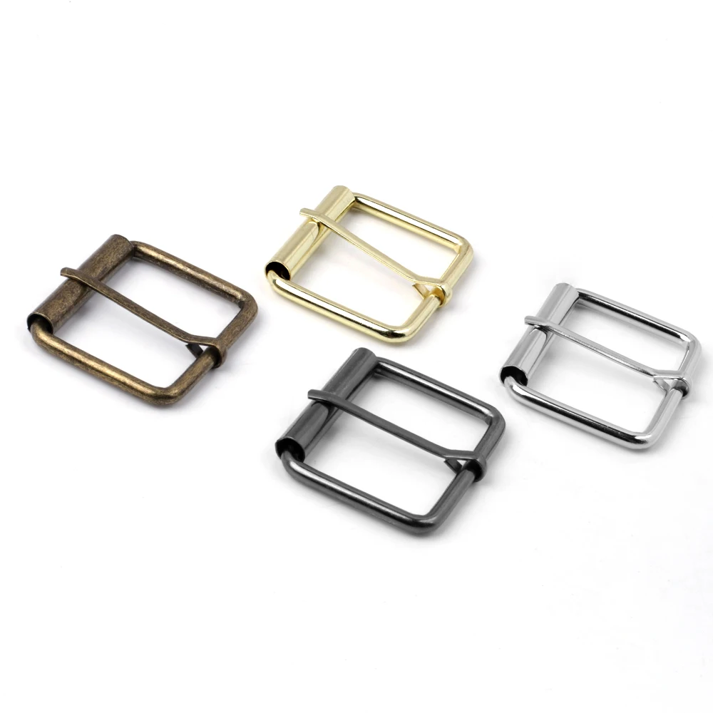Metal Wire Formed Half Single Roller Belt Buckles For Hand Bag Shoe ...