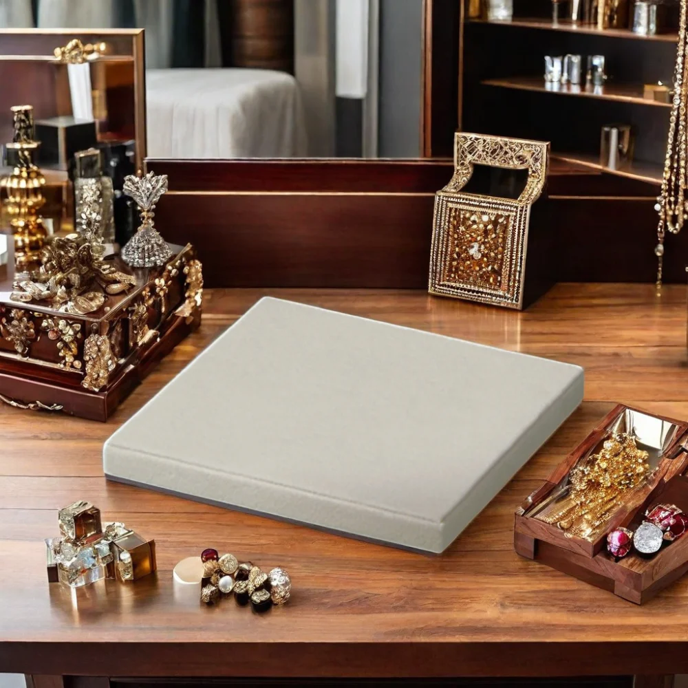 Large Square Veet Mat Display Stand For Jewelry Packaging ...