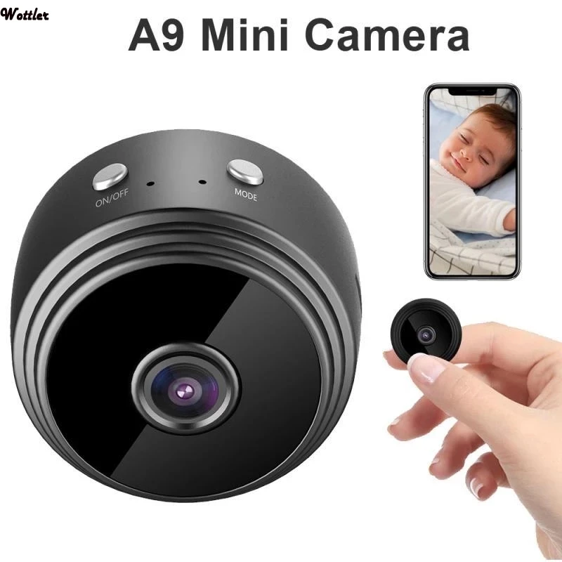 A9 Wireless Indoor Security Surveillance Recorder CCTV IP Wifi Mini Camera