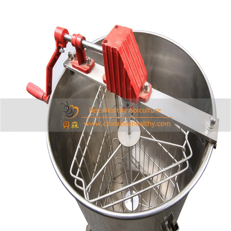 Stainless Steel 3-frame Extractor Honeycomb Drum Spinner Hand-crank ...