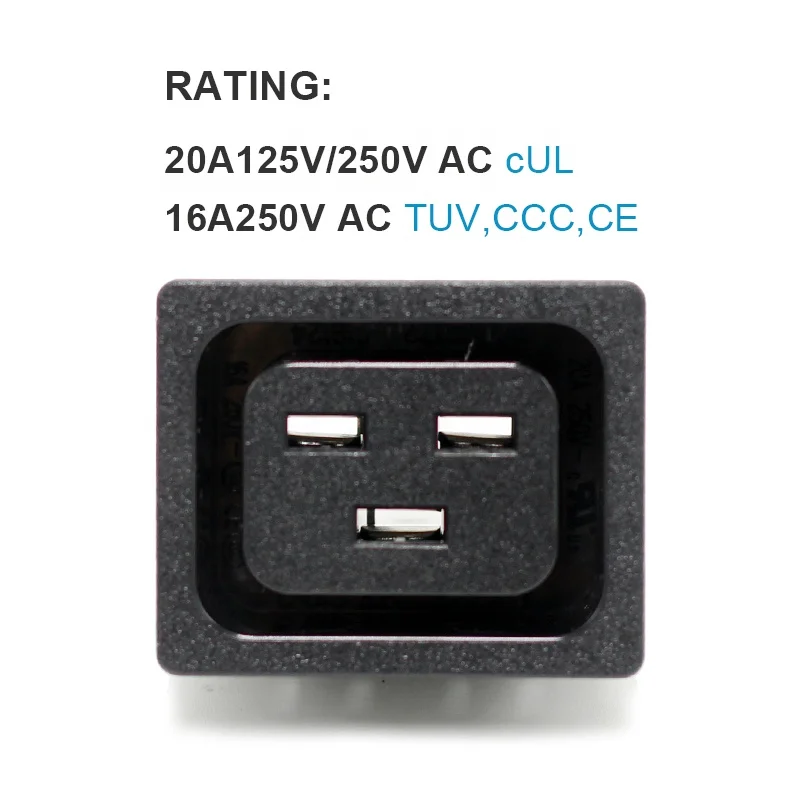 IEC Connector EN60320 C19 - Reliable Power Solutions