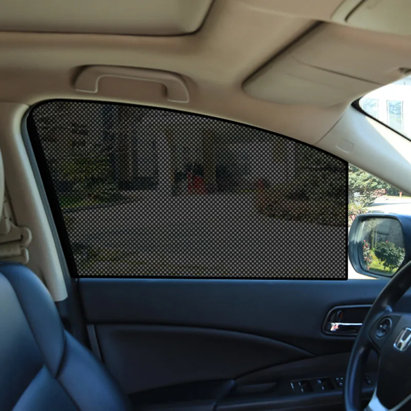 Magnetic Car Sun Shade UV Protection - Luxury Custom Logo