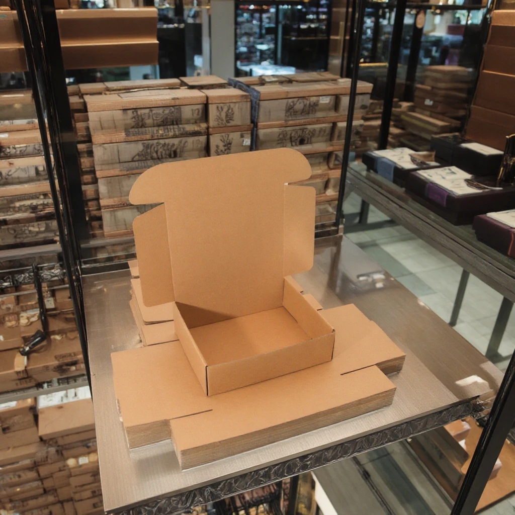 Corrugated Board Folding Carton Packaging Gifts UV Coating Matt ...