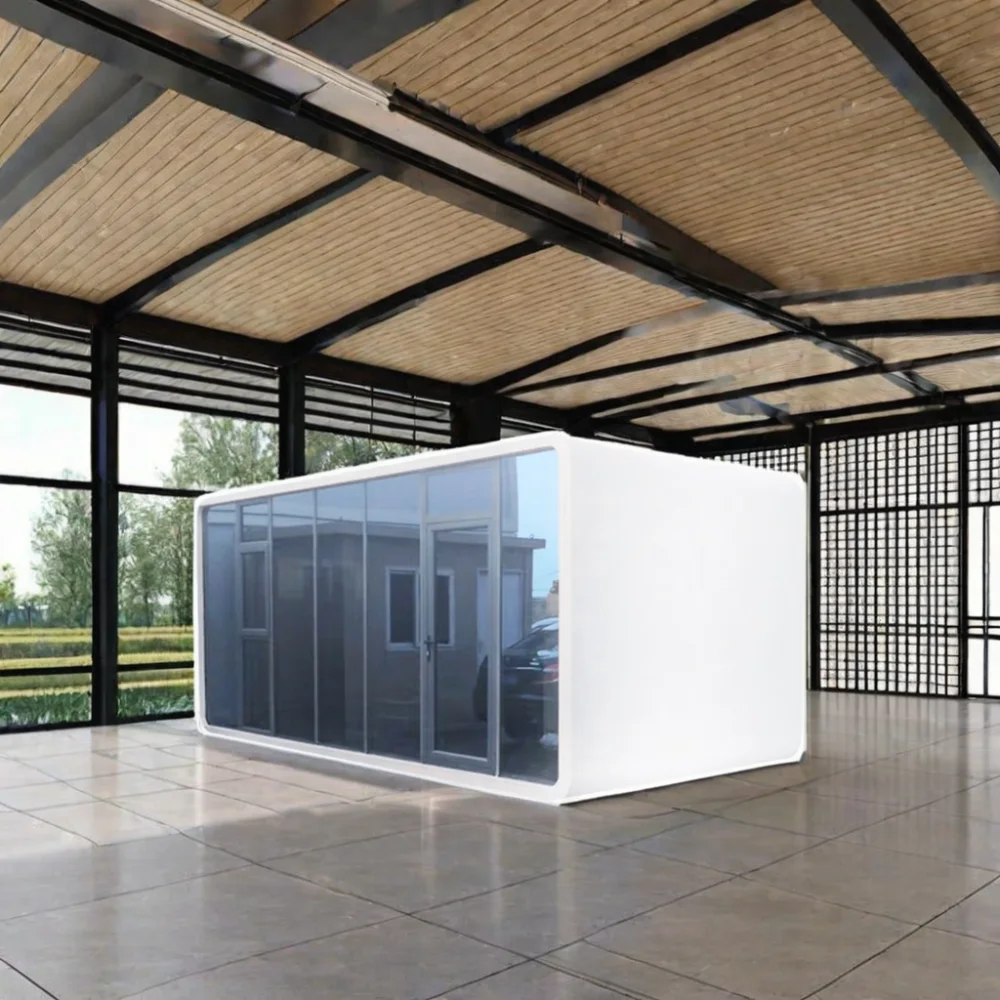 20ft & 40ft Expandable Prefab House Sliding Pod Cabin With Kitchen for ...