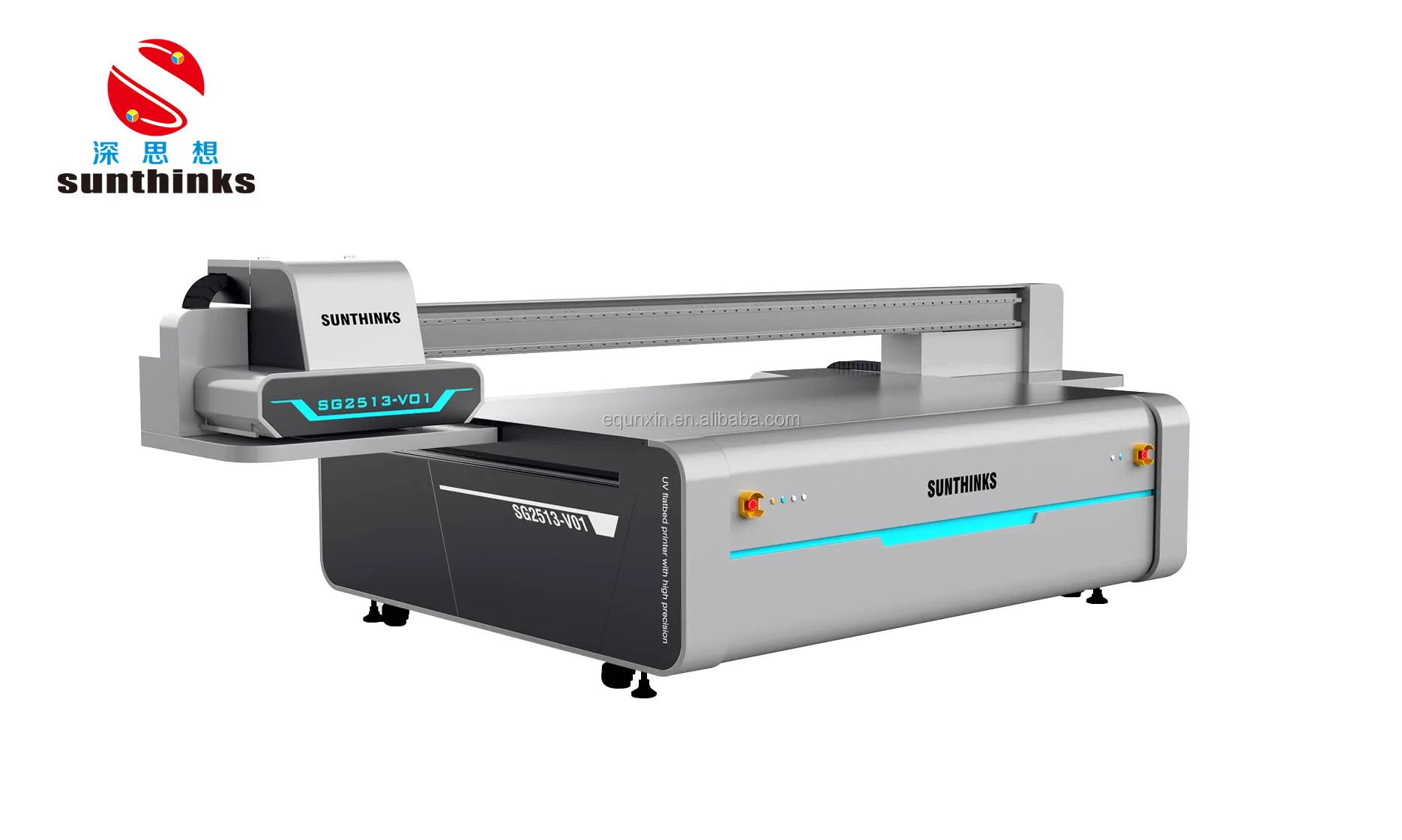 2513 Uv Led Flatbed Printer Digital Uv Printer With Ricoh Gen6 Head For ...