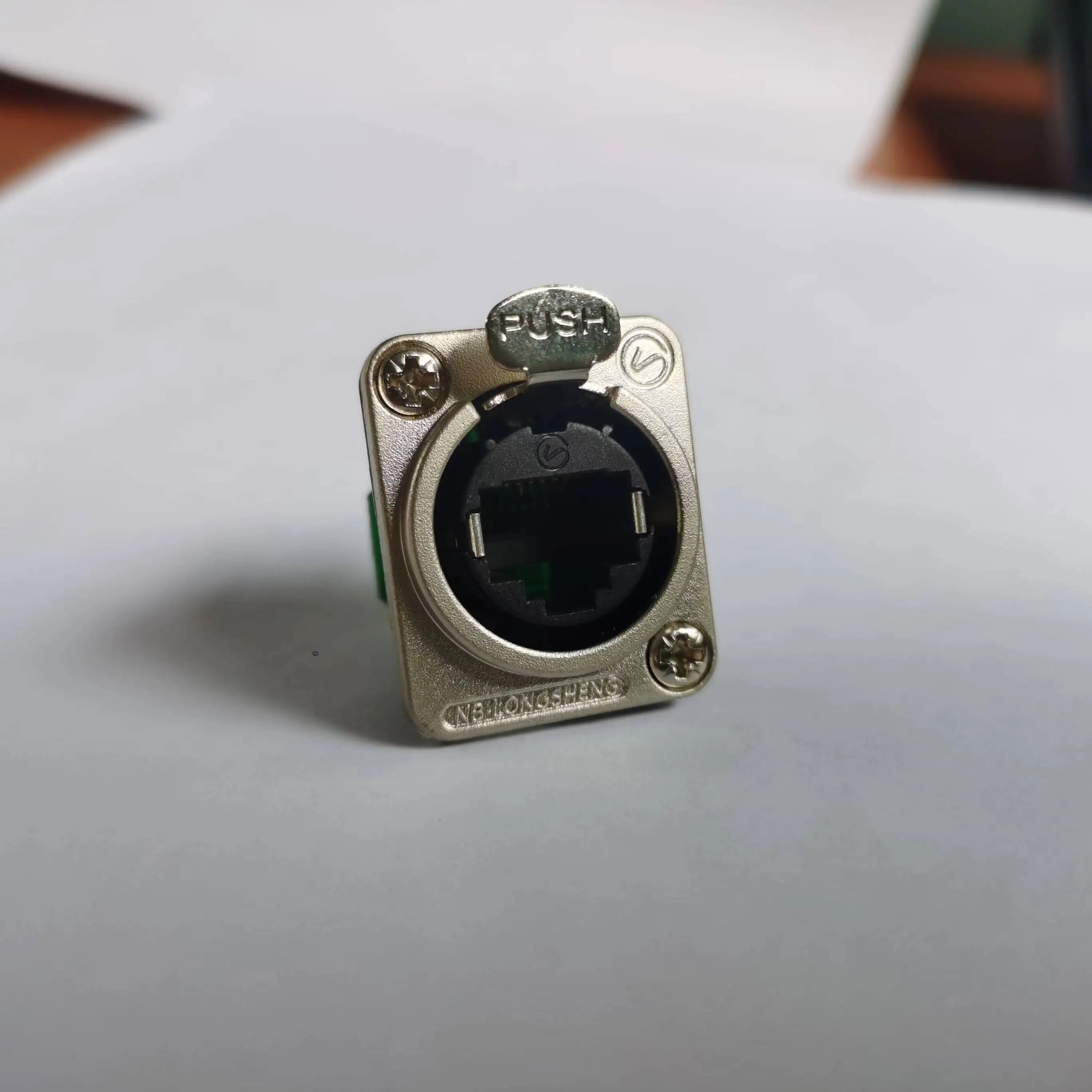 RJ45 Cat5e Cat6 Ethercon for Audio Mixer Use Ethernet Mount Sockets