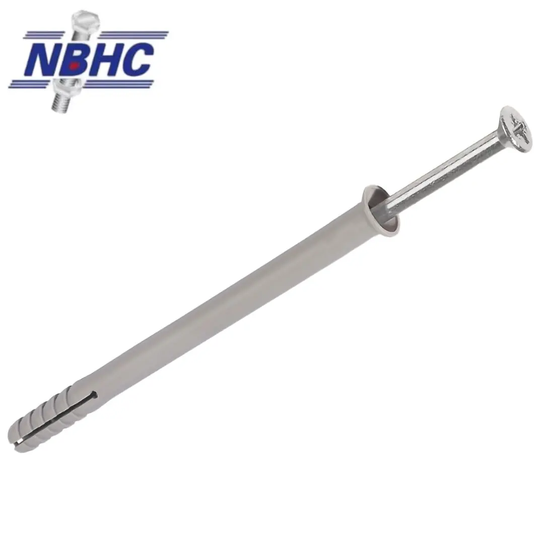 NBHC031AN M5 M6 M8 Nylon Wall Screw Plug Kit - Durable & Versatile