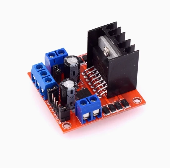 L298N Dual Motor Drive Board - Intelligent Car Robot Accessories