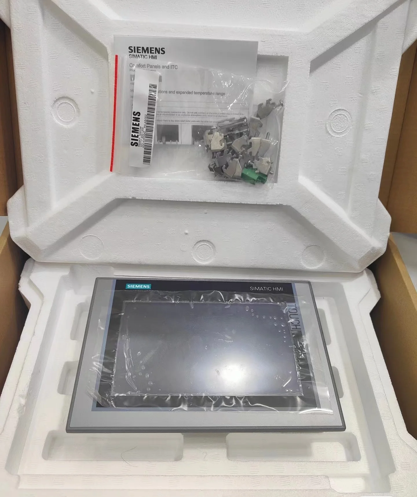 Siemens Hmi Tp1200 Touch Screen 6av2124 6av2124-0mc01/0gc01/0jc01/-0ax0 ...