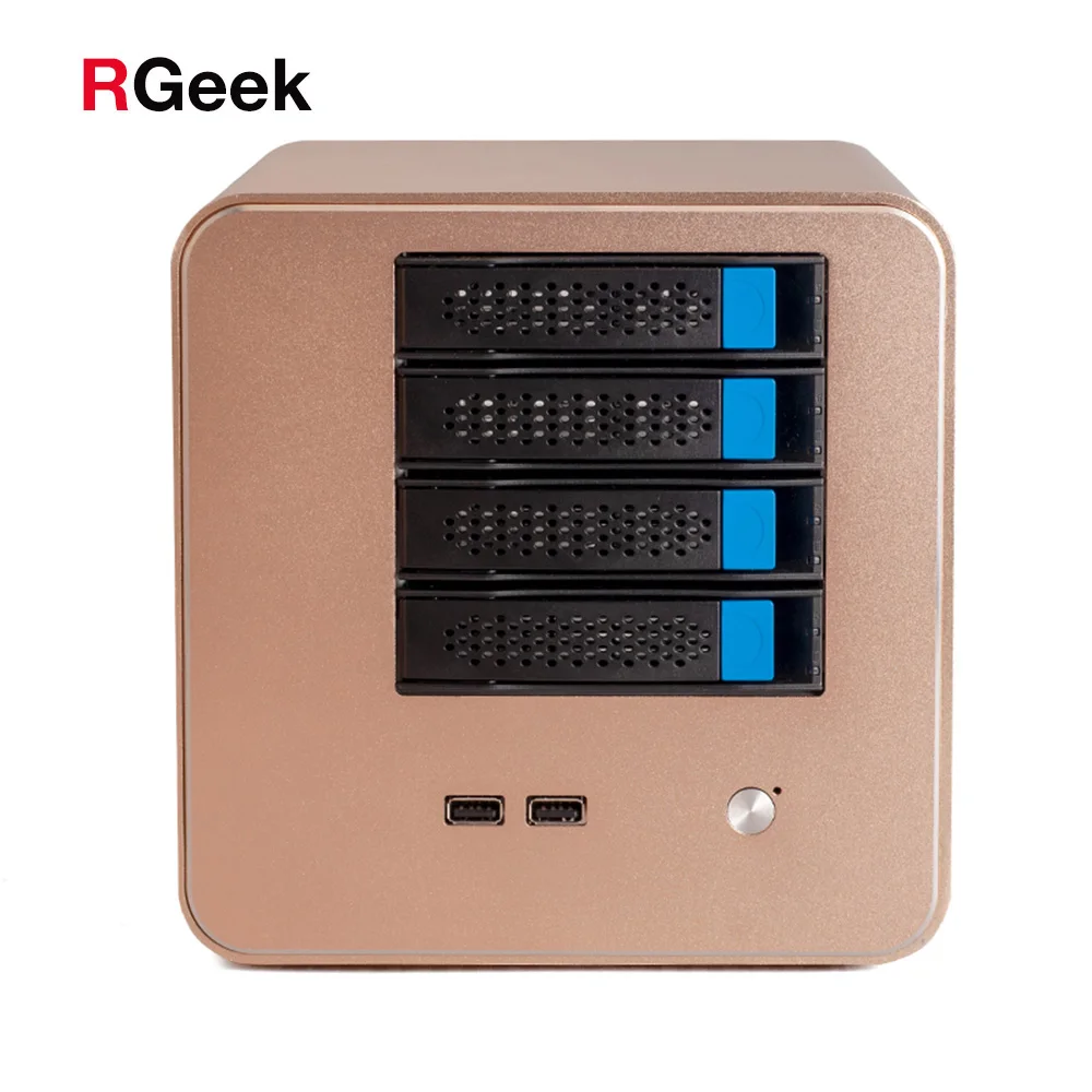 Rgeek Custom NAS04B - 4 Bay Mini-Itx NAS Storage Server