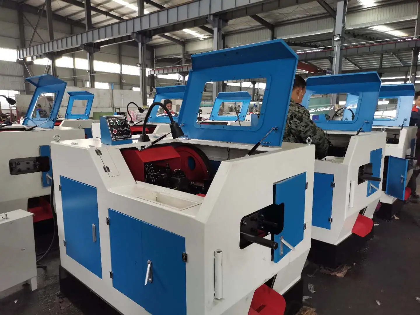 Full Closure New Type One Die Two Blow High Speed Cold Heading Machine ...