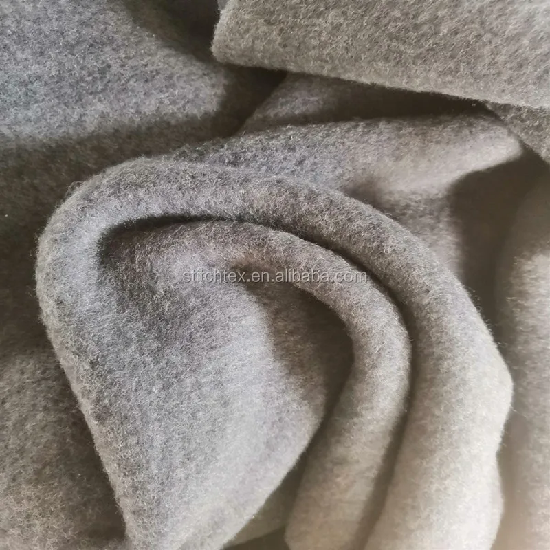 100% Merino Wool Double Side Fleece Fabric Super Soft Baby Clothes ...