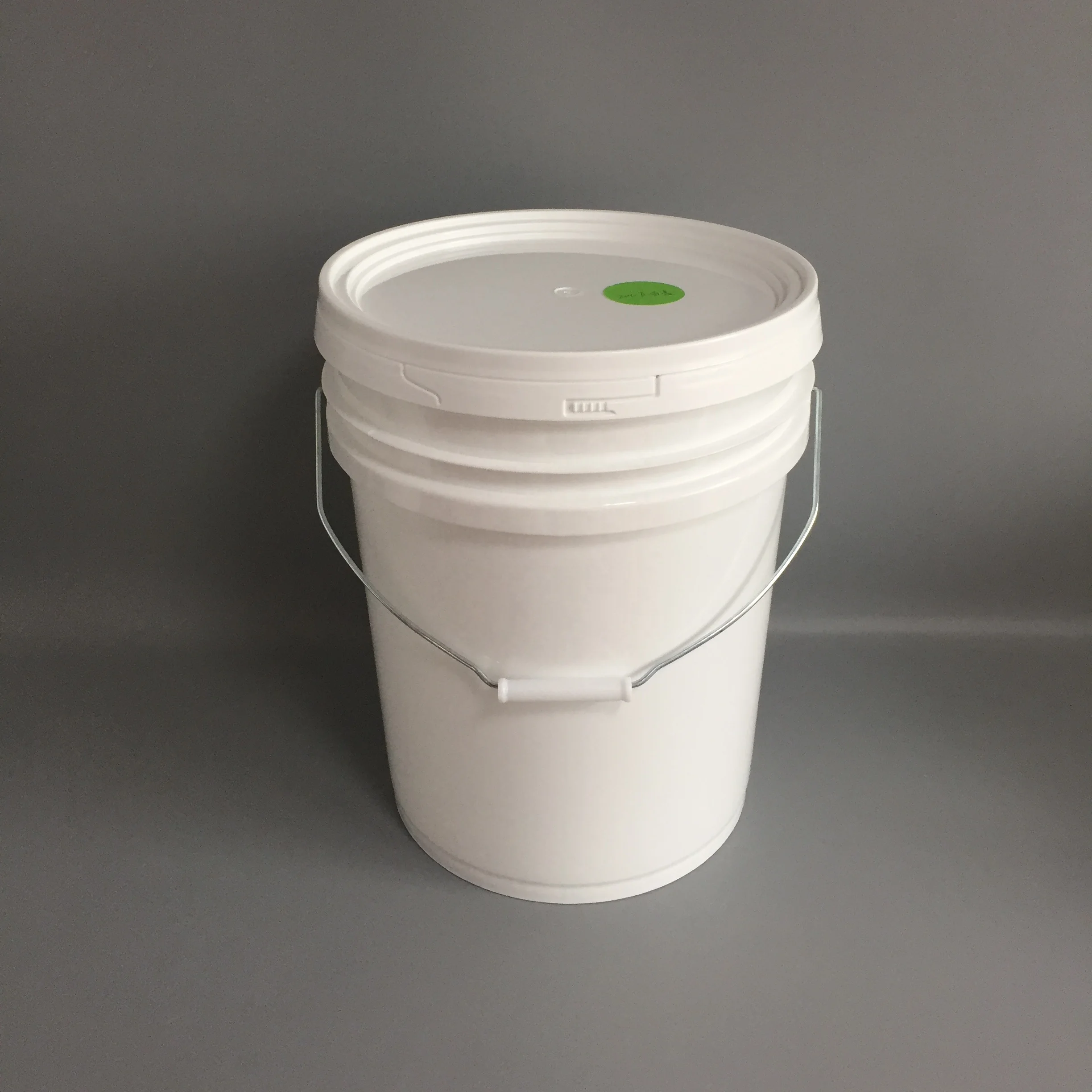 Cheap 20 Litre Plastic Bucket 5 Gallon with Iml Label for Paint Coating Chemicals Adhesives with ...