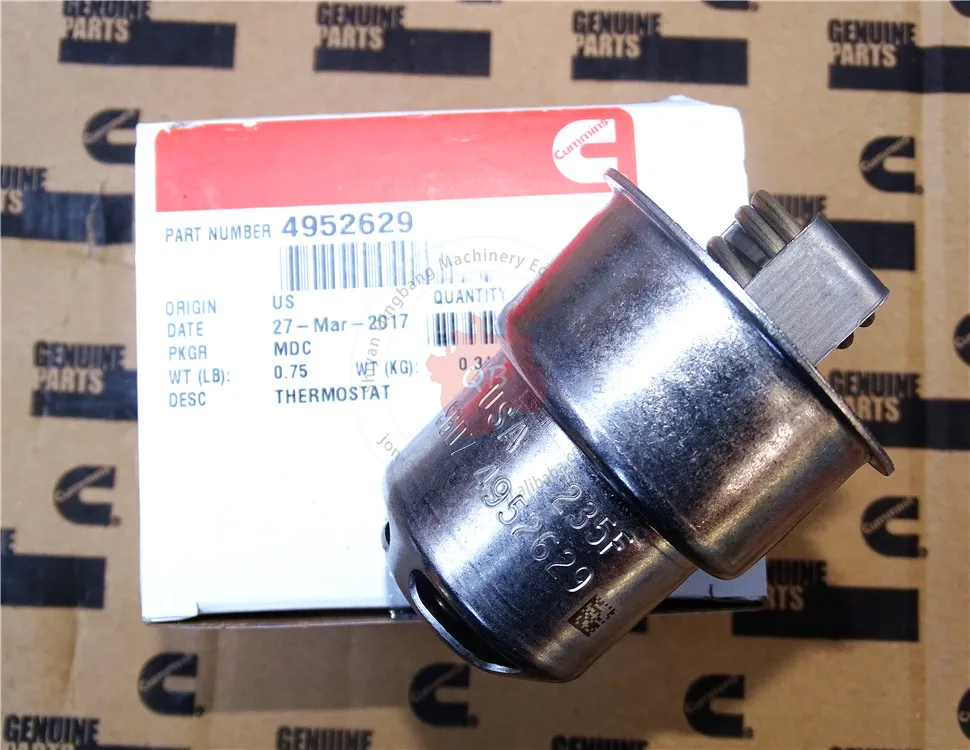 Cummins Thermostat 4952629 - Reliable Performance for ISZ/X15