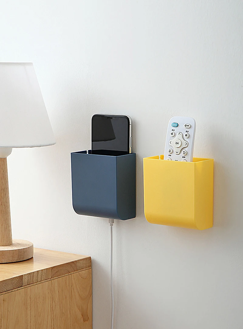 Wall Mounted Storage Box Remote Control Storage Organizer Case For Air ...