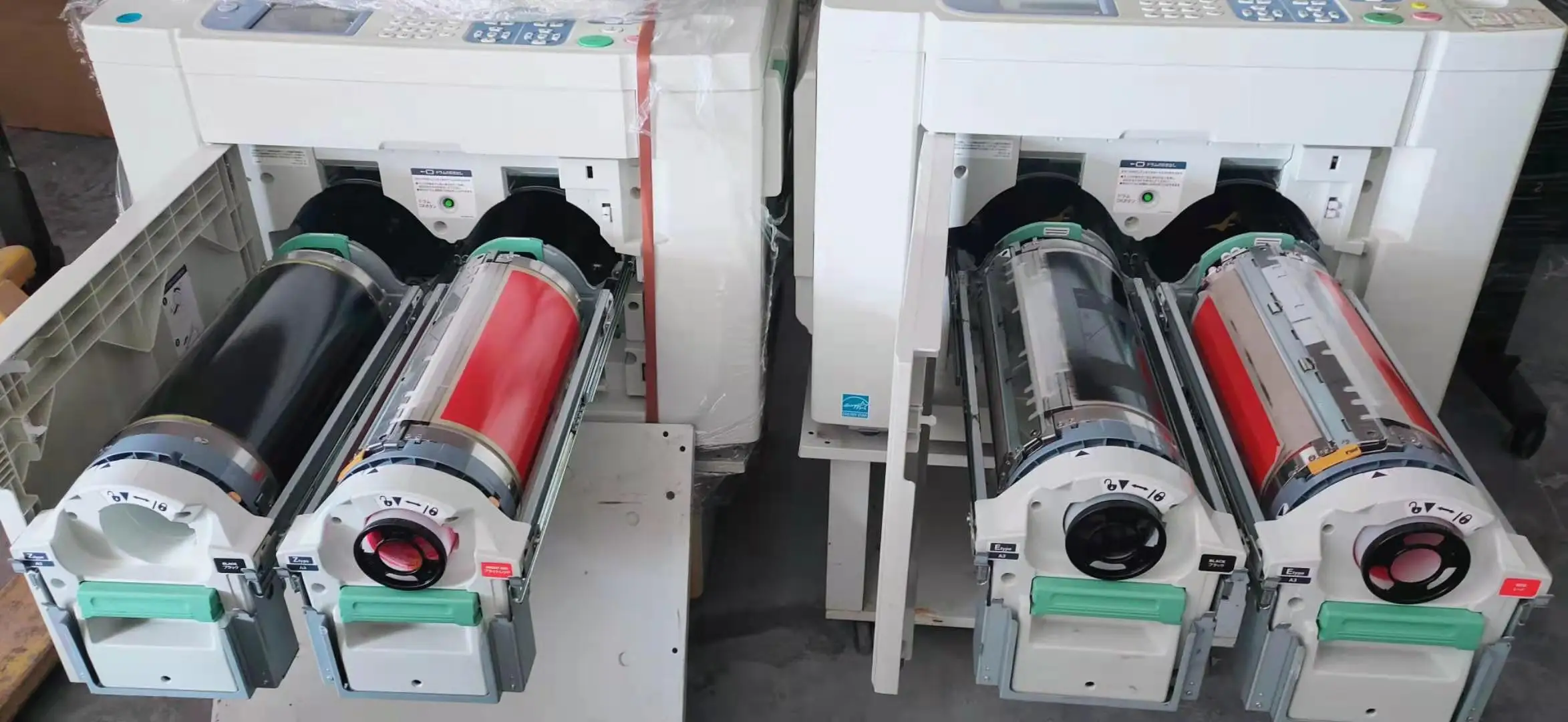 2 Colors MZ Risos Printer MZ 770 970 A3 - Efficient Duplicator