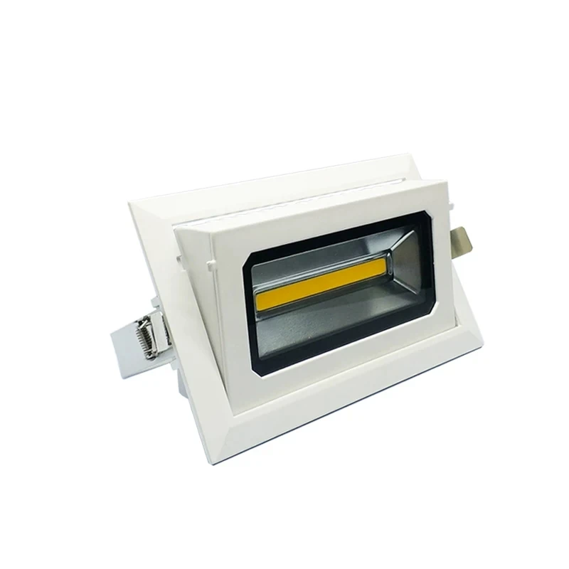 New Arrival Rectangular Cob Ceiling Recessed 30w Led Downlingt Aluminum ...