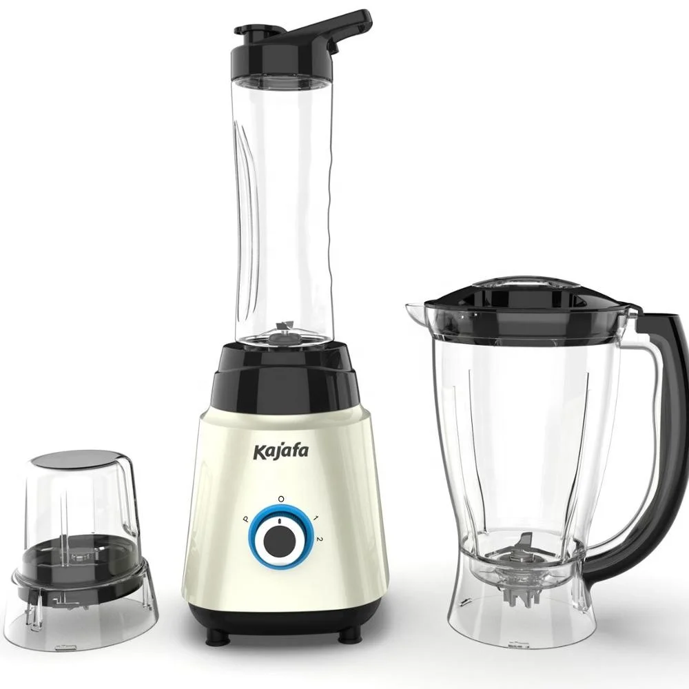 3-in-1 400W Blender - Efficient Grinding, Mixing, and Smoothie Making