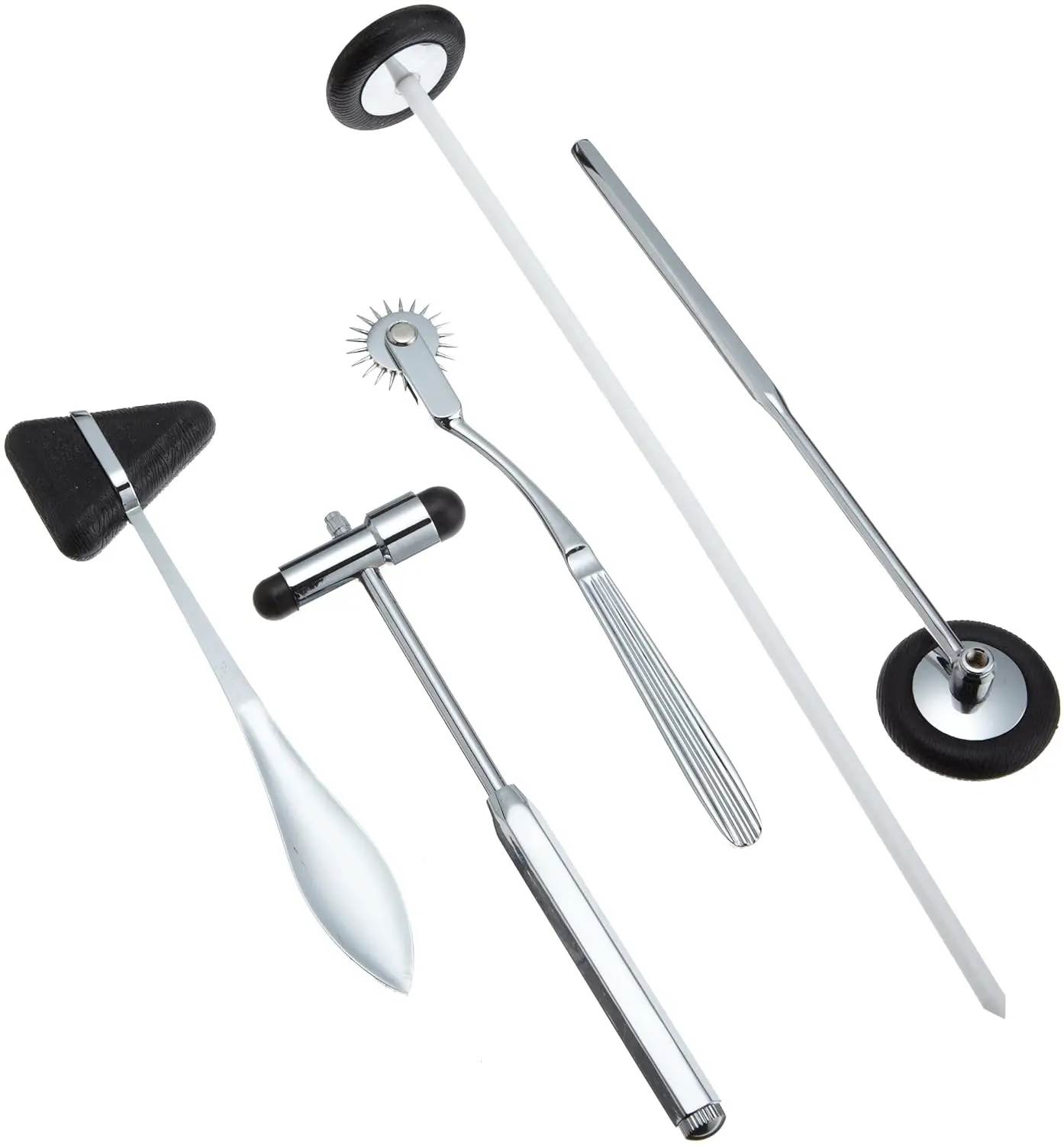 Neurological Reflex Medical Hammer 5 Piece Set Taylor Hammer Stainless ...
