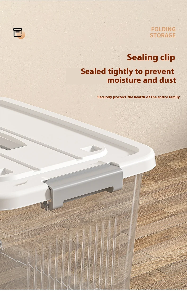 Wholesale Extra Large Transparent Plastic Storage Box Injection-Molded ...
