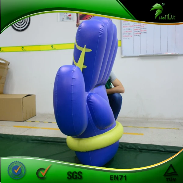 Promotion Wearing Cartoon Inflatable Gloves Balloon Shaped Hands Model ...