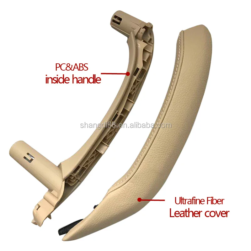 LHD Interior Door Handle with Leather Cover for BMW X3 & X4
