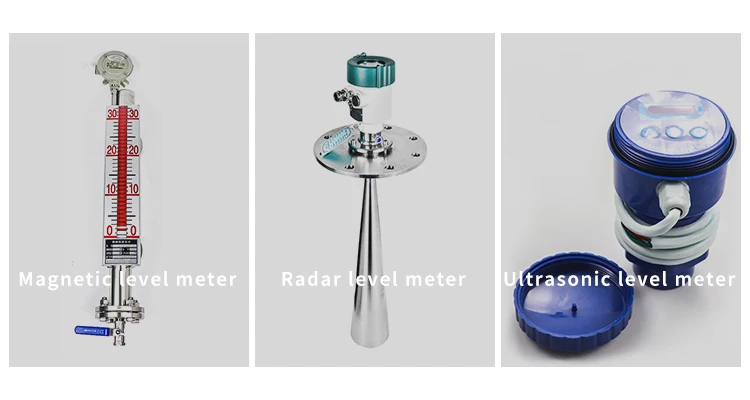 Silo Level Measuring Instruments Non Contact 10 Meters Tank Level ...
