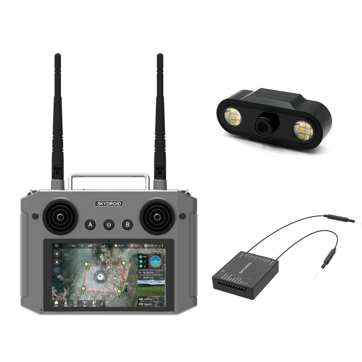 Skydroid H12 Remote Controller - 2.4ghz 1080P Transmitter