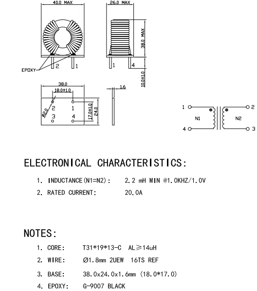 Hot Sales Color Code Ferrite Inductor - Buy Choke Core Coil Inductor ...