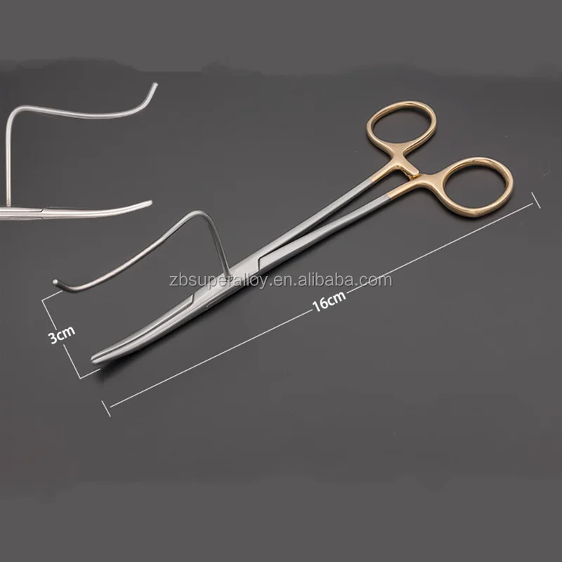 Orthopedic Surgical Instruments Veterinary Forceps 14cm Spay Ligation ...