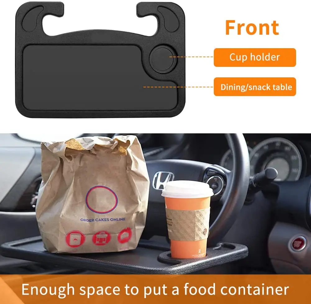 Car Steering Wheel Desk - Perfect for Constant Travelers