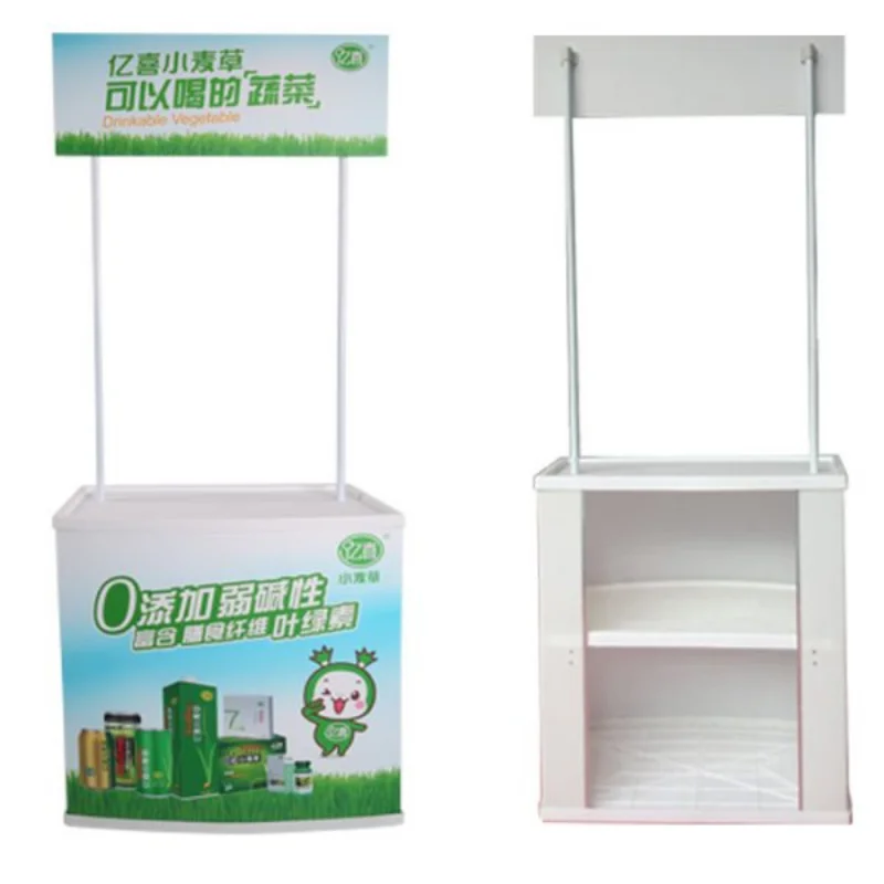 Portable Collapsible Booth Demo Booth Trade Show Display Kiosk ...