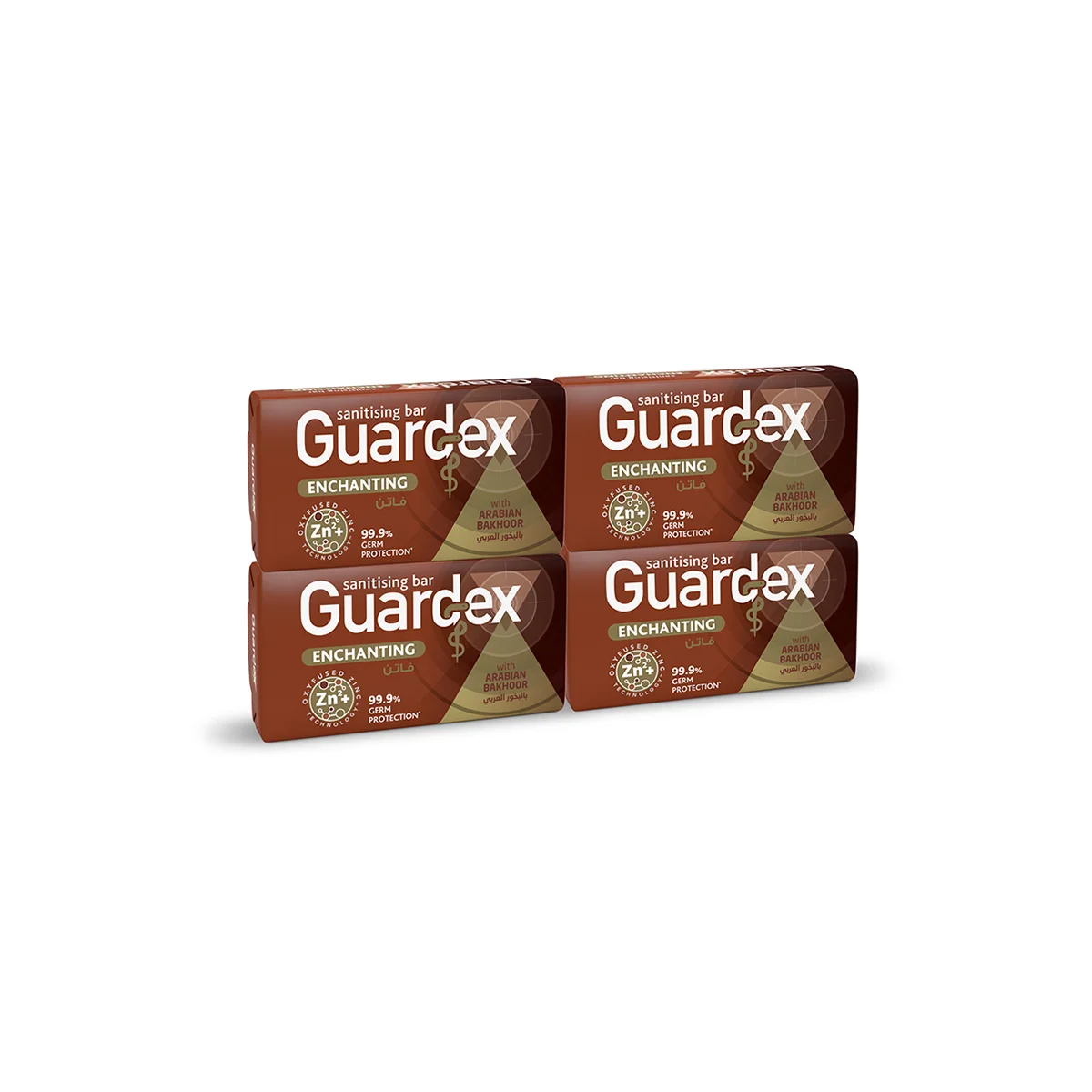 Guardex Enchanting Bar Soap Fragrant Arabian Bakhoor Collection 120g X 12 Bars For A Luxurious ...