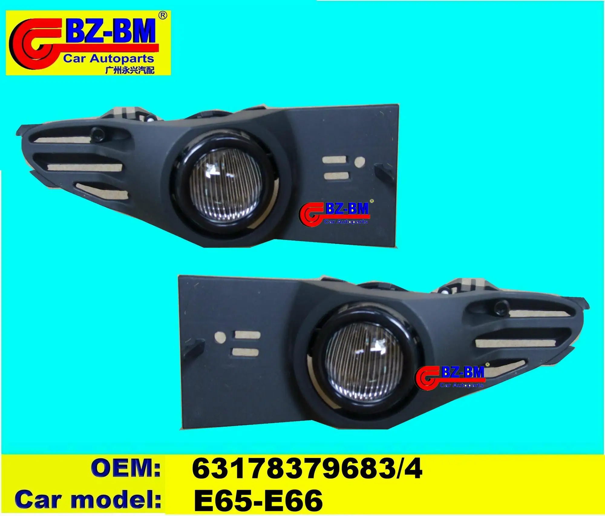 For Bmw Front Bumper Grill Cover Body Part E66 E65 63178379683/ ...