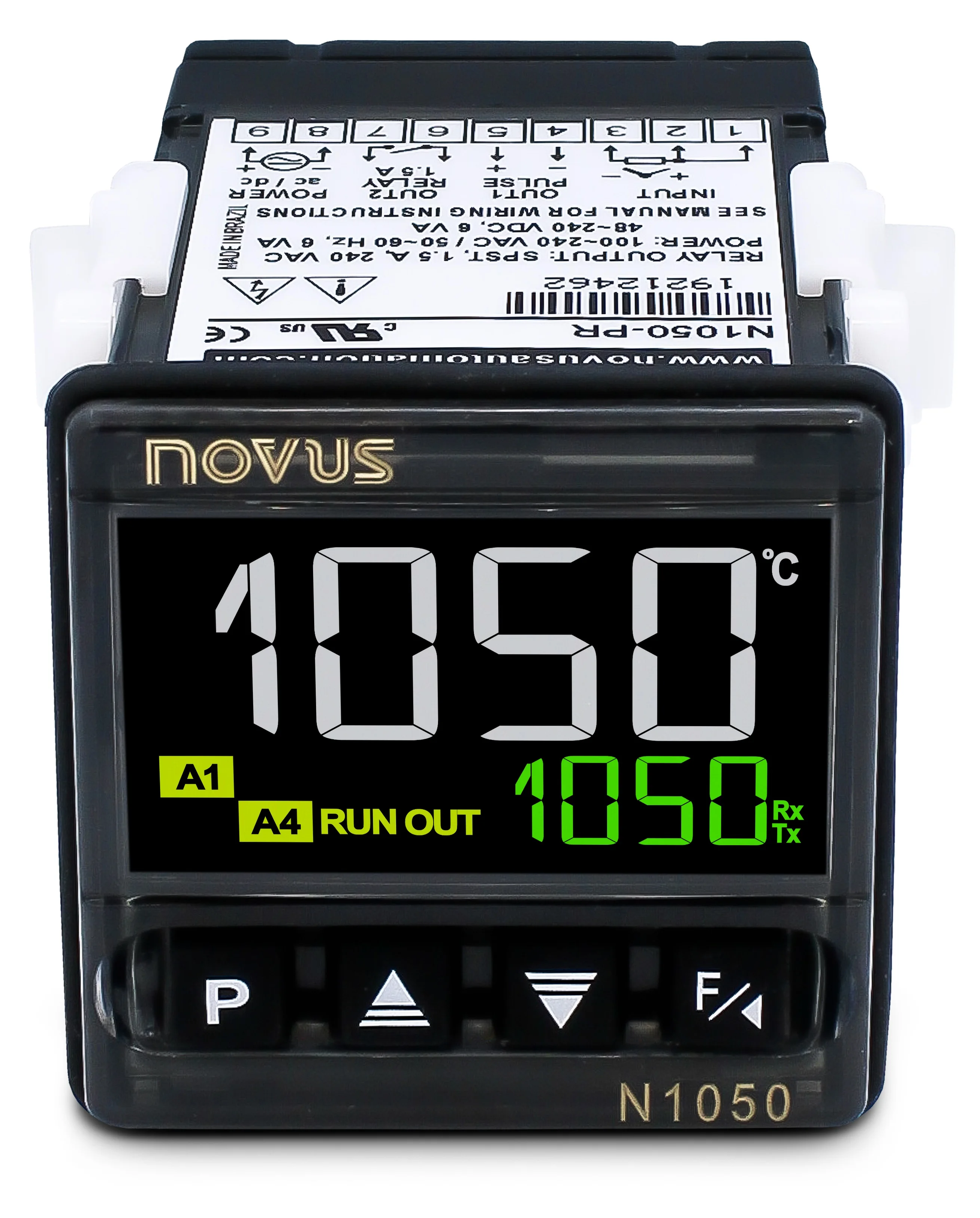 N1050 USB Timer/temperature Controller, 1 Relay + Pulse Measure Temperature Controller for ...