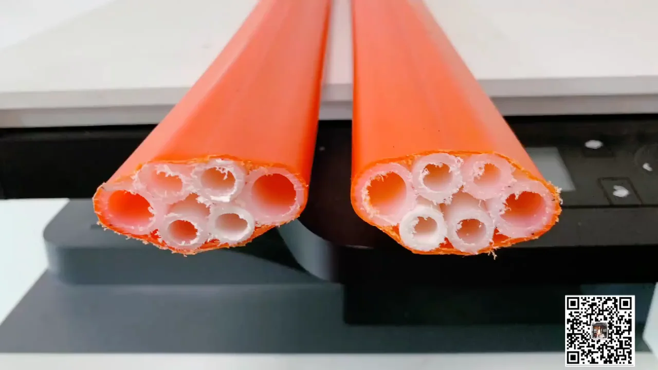 Hdpe Optical Fiber Microducts Micro Duct Bundles Pipe Making Machine ...