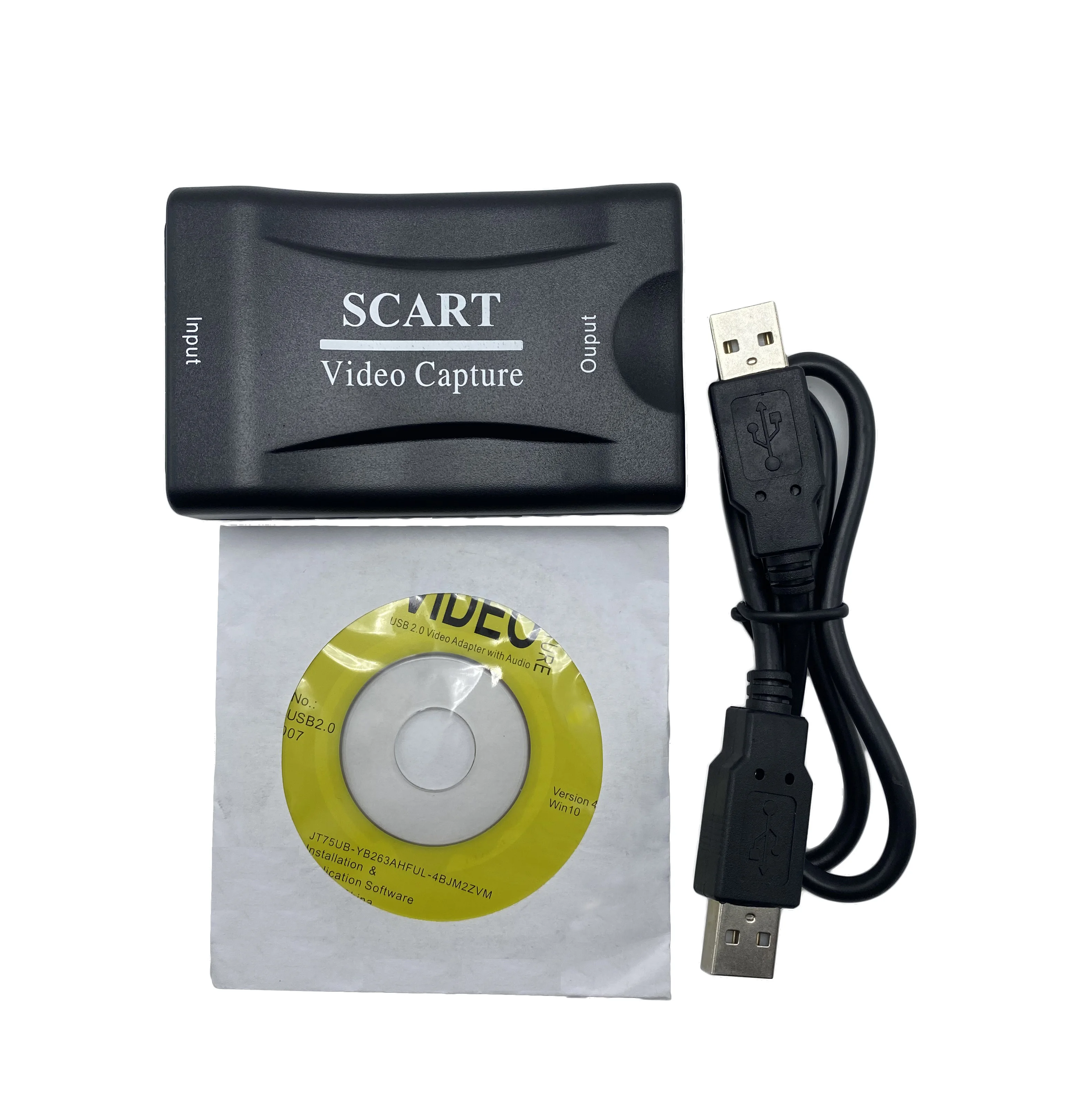 USB 2.0 SCART Video Capture Grabber for PS4 Live Streaming & Game ...
