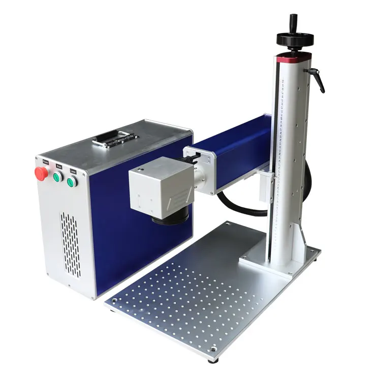 Portable Fiber Cnc Laser Marker 20w 30w 50w Fiber Laser Marking Machine ...